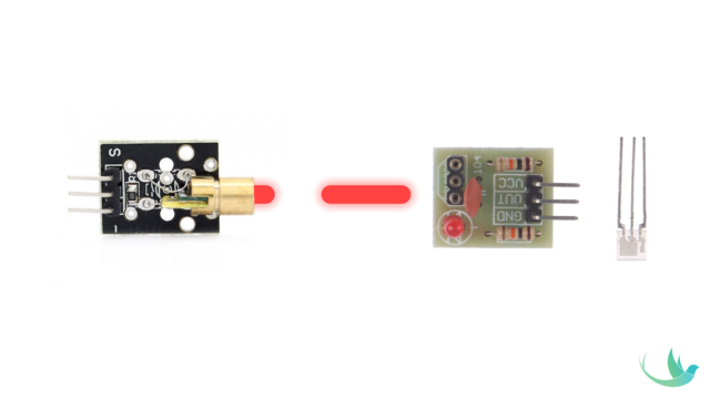 Arduino Ky 008 Laser Transmitter I Receiver Starmotech